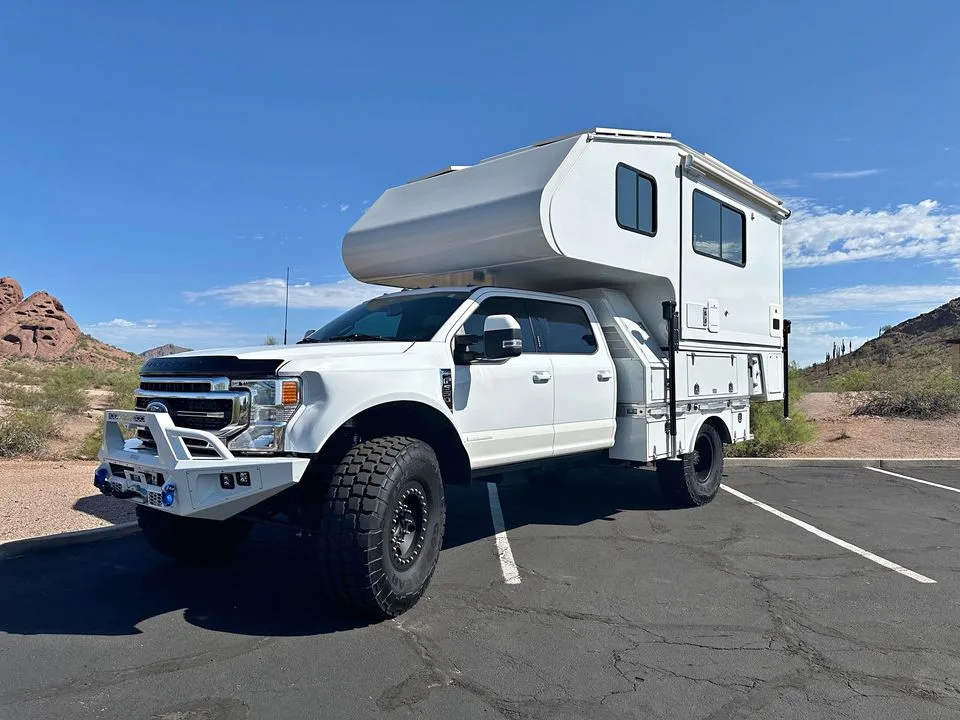 2023 Ford F550 with Host Truck Camper – Trading Dirt